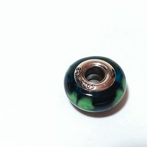 Pandora | Jewelry | Pandora 4 Leaf Clover Shamrock Murano Glass Bead ...